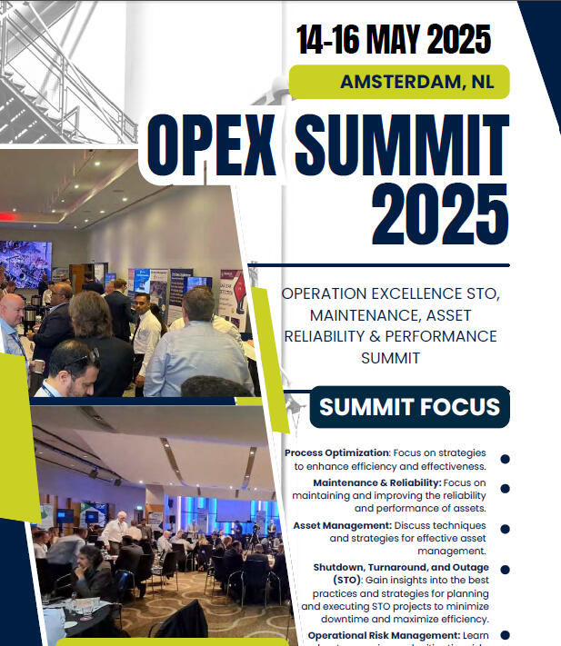 STO Shutdown Turnaround and Asset Reliability Summit 2025